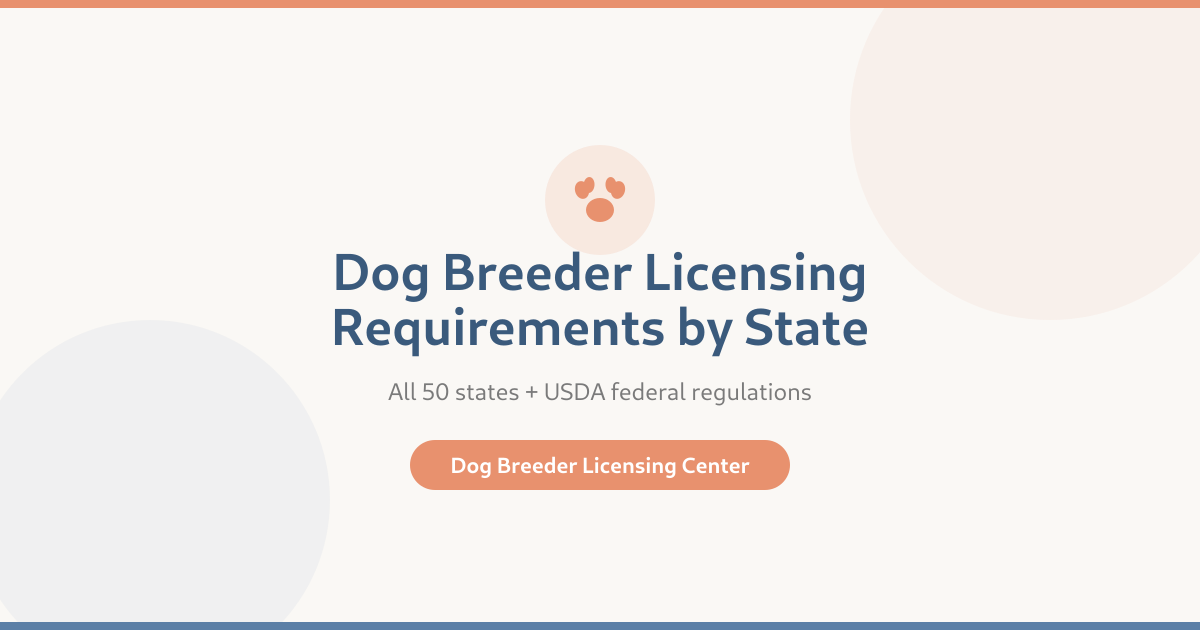 Search USDA Licensed Dog Breeders — Verify Class A & B Licenses | Dog ...